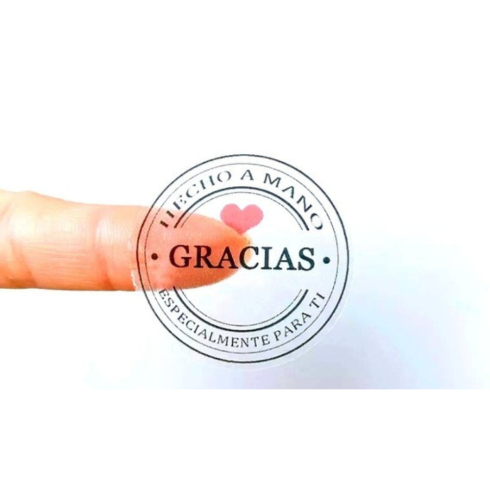 Papel Transparente Adhesivo Vinilo Imprimible 10 hojas A4 - ADTRANA410